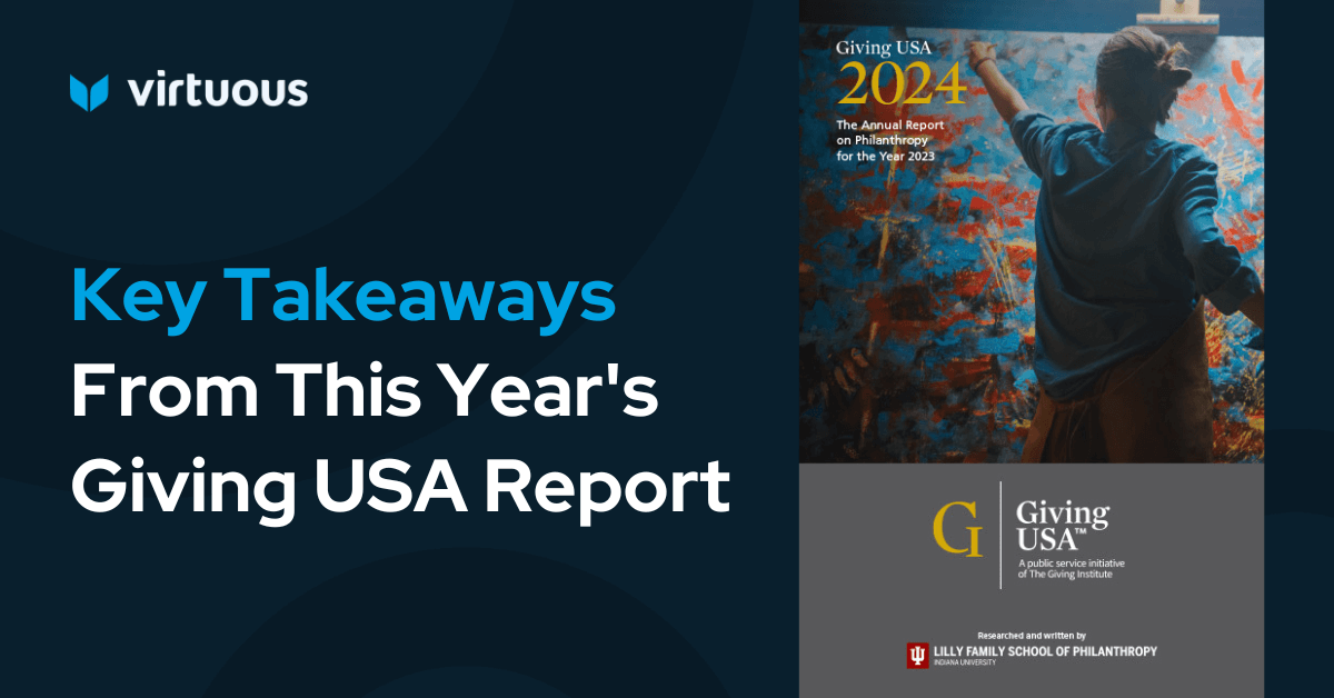 Giving USA 2024: The Annual Report on Philanthropy